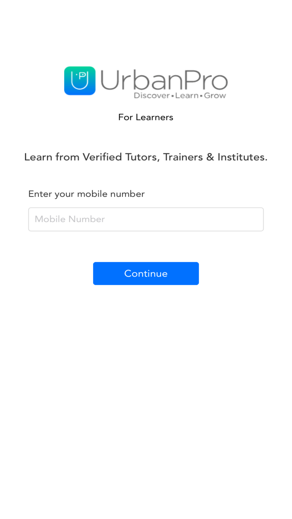 iPhone için UrbanPro for Learners - İndir