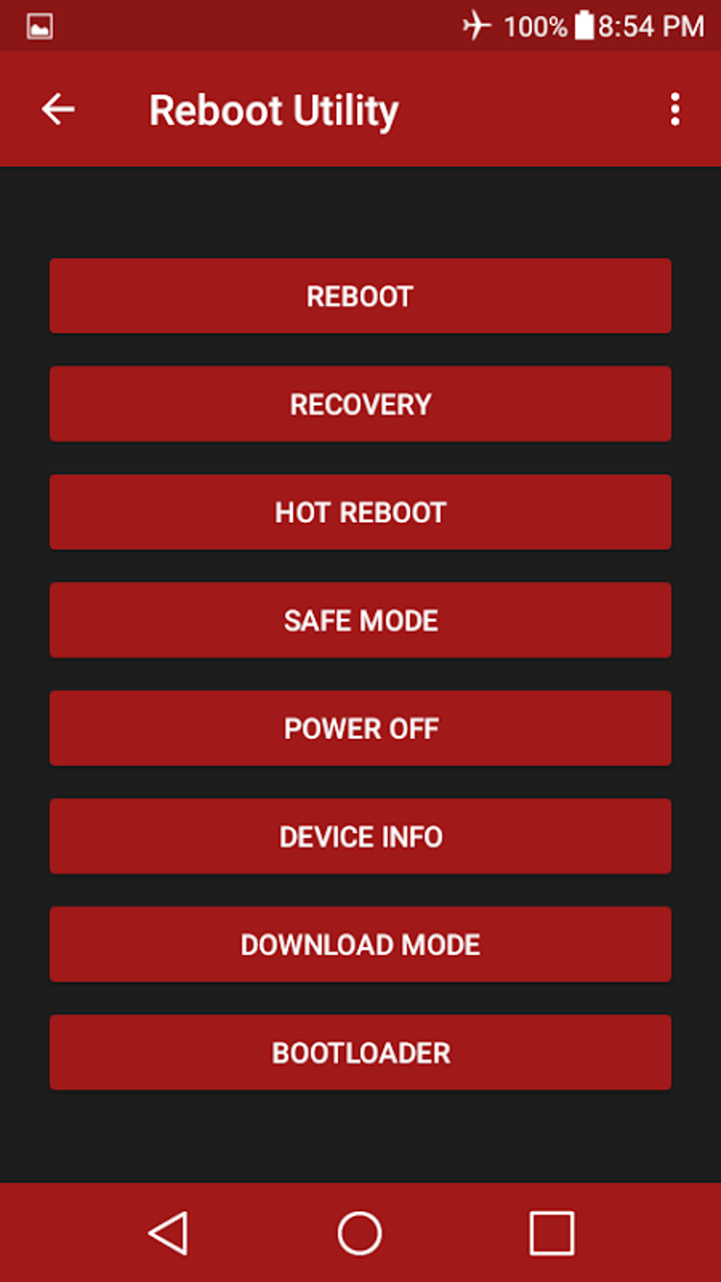 Android I in Reboot Utility APK ndir Android I in Reboot Utility APK ndir