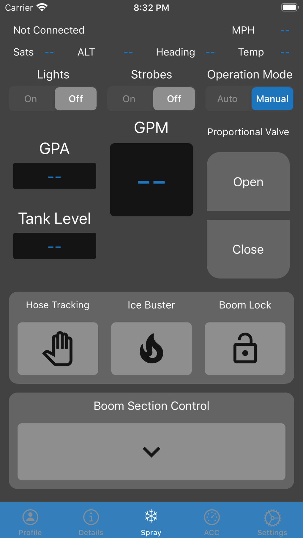 VSI Spray Control for iPhone - Download