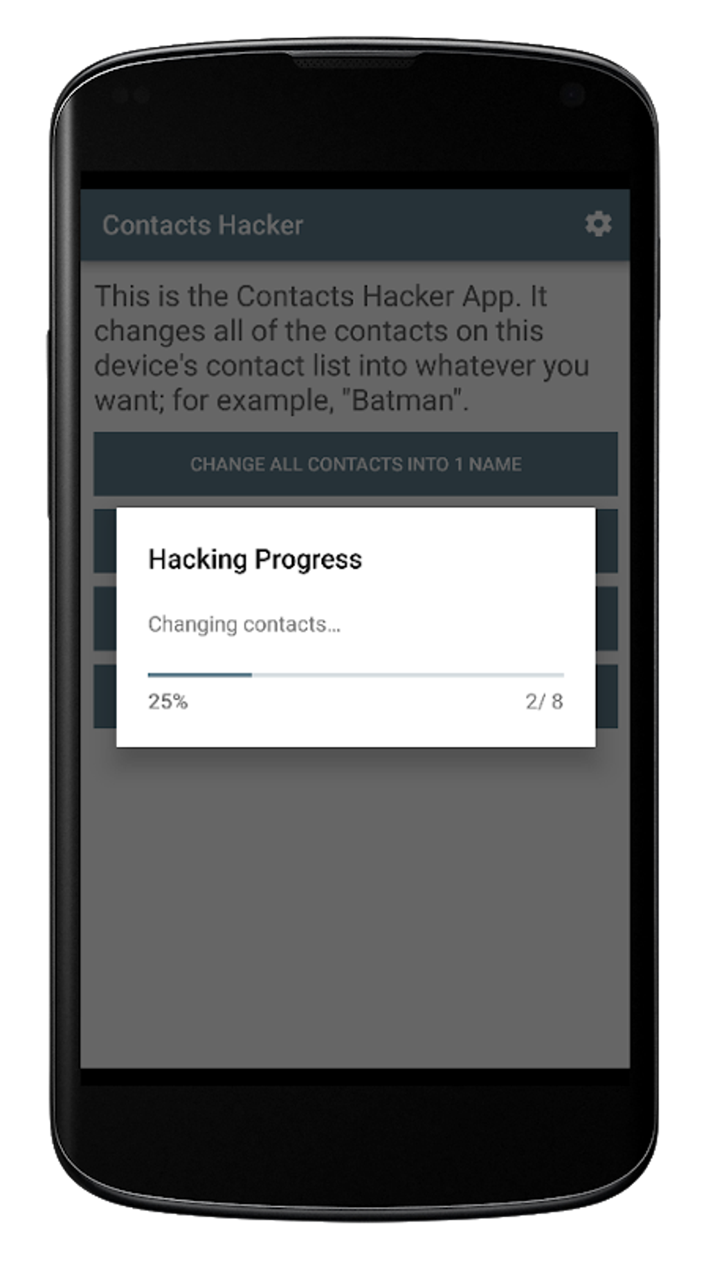 Contacts Hacker - Prank Your Friends! APK for Android - Download