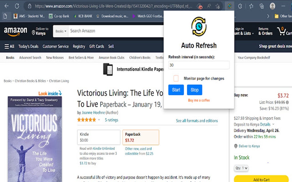 Auto Refresh for Google Chrome - Extension Download