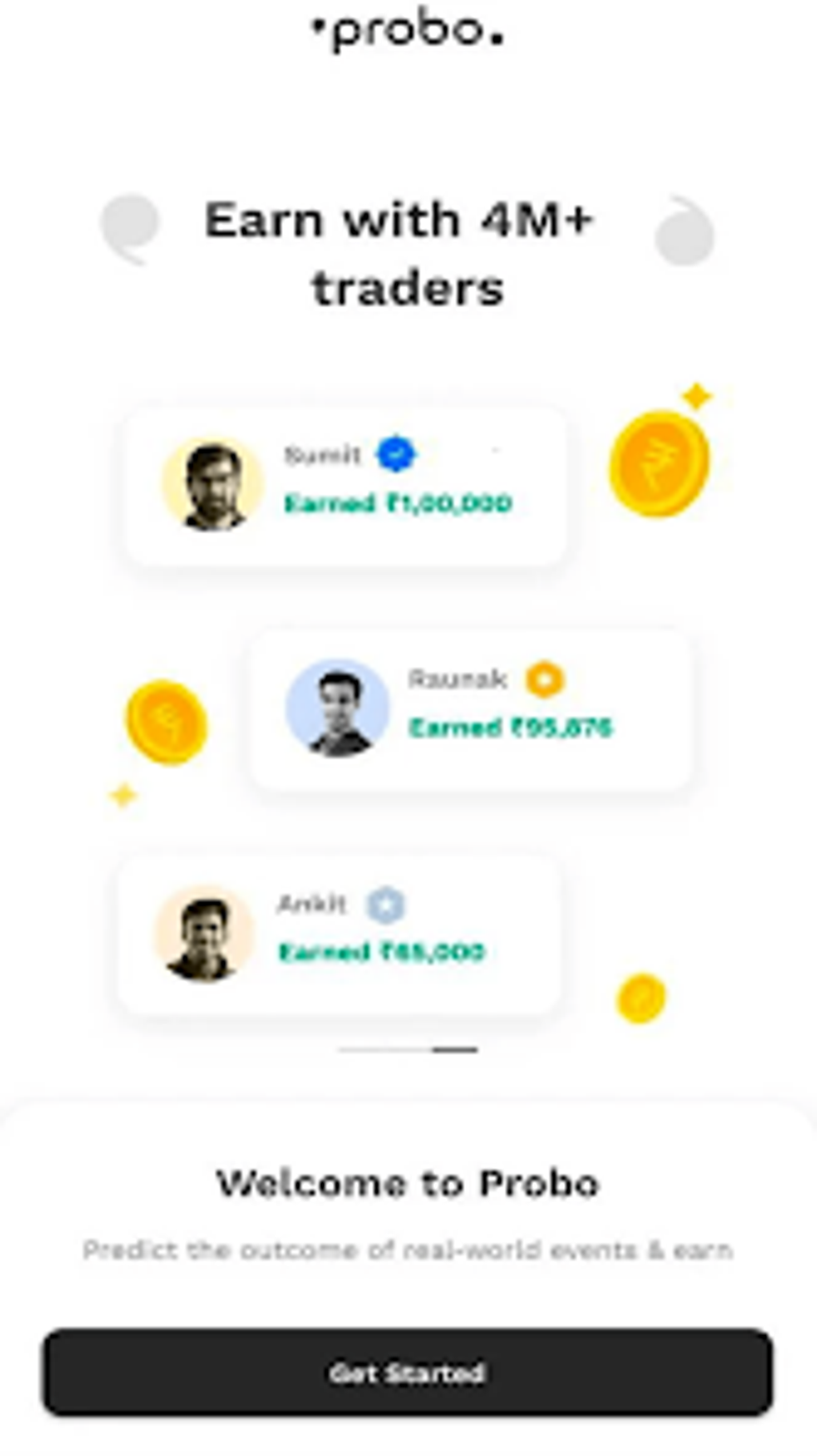 Probo - Tips Opinion Trading para Android - Descargar