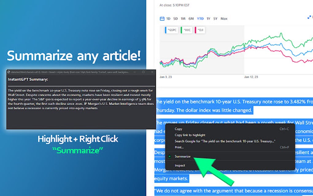 InstantGPT - ChatGPT Powered Assistant for Google Chrome - Extension ...