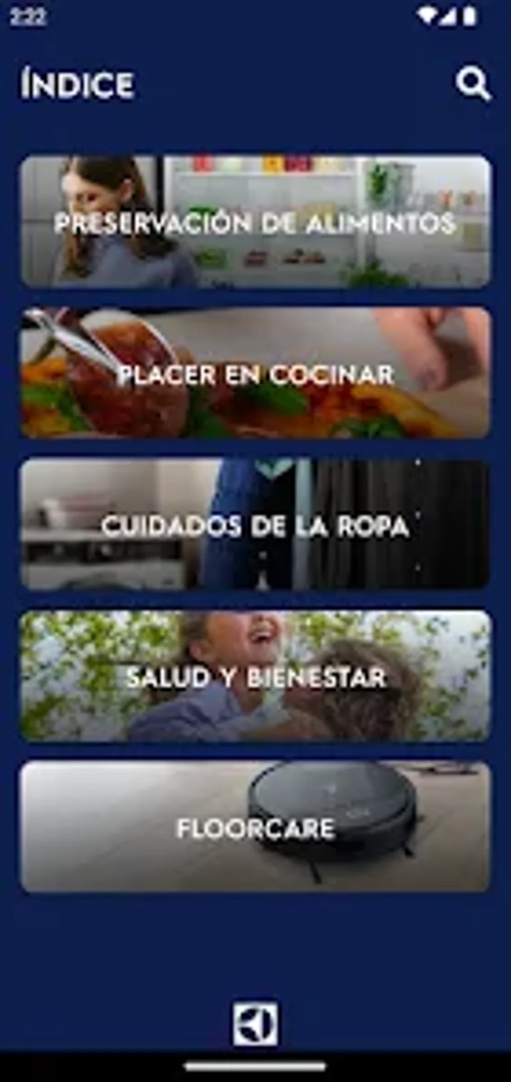 Electrolux - Cat. de Productos สำหรับ Android - ดาวน์โหลด