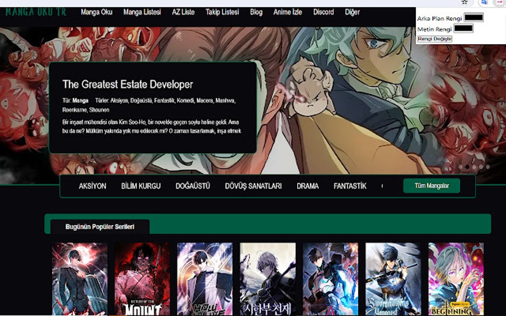 Manga Oku App for Google Chrome - Extension Download