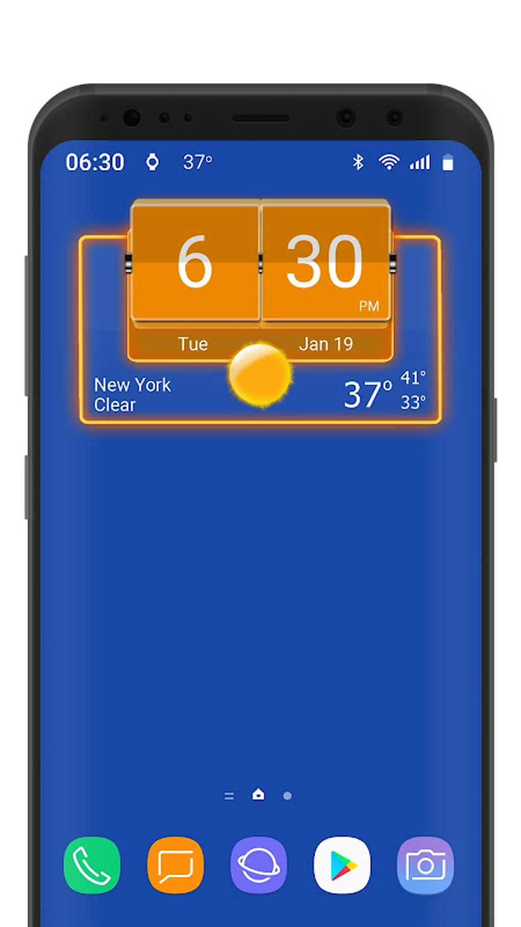 3d Flip Clock Theme Pack 05 Apk For Android Download
