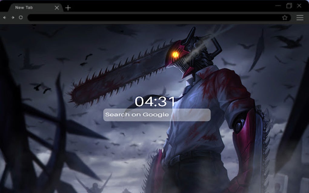 A Blade of Darkness: Chainsaw Man Unleashed live wallpaper para Google Chrome - Extensión Descargar