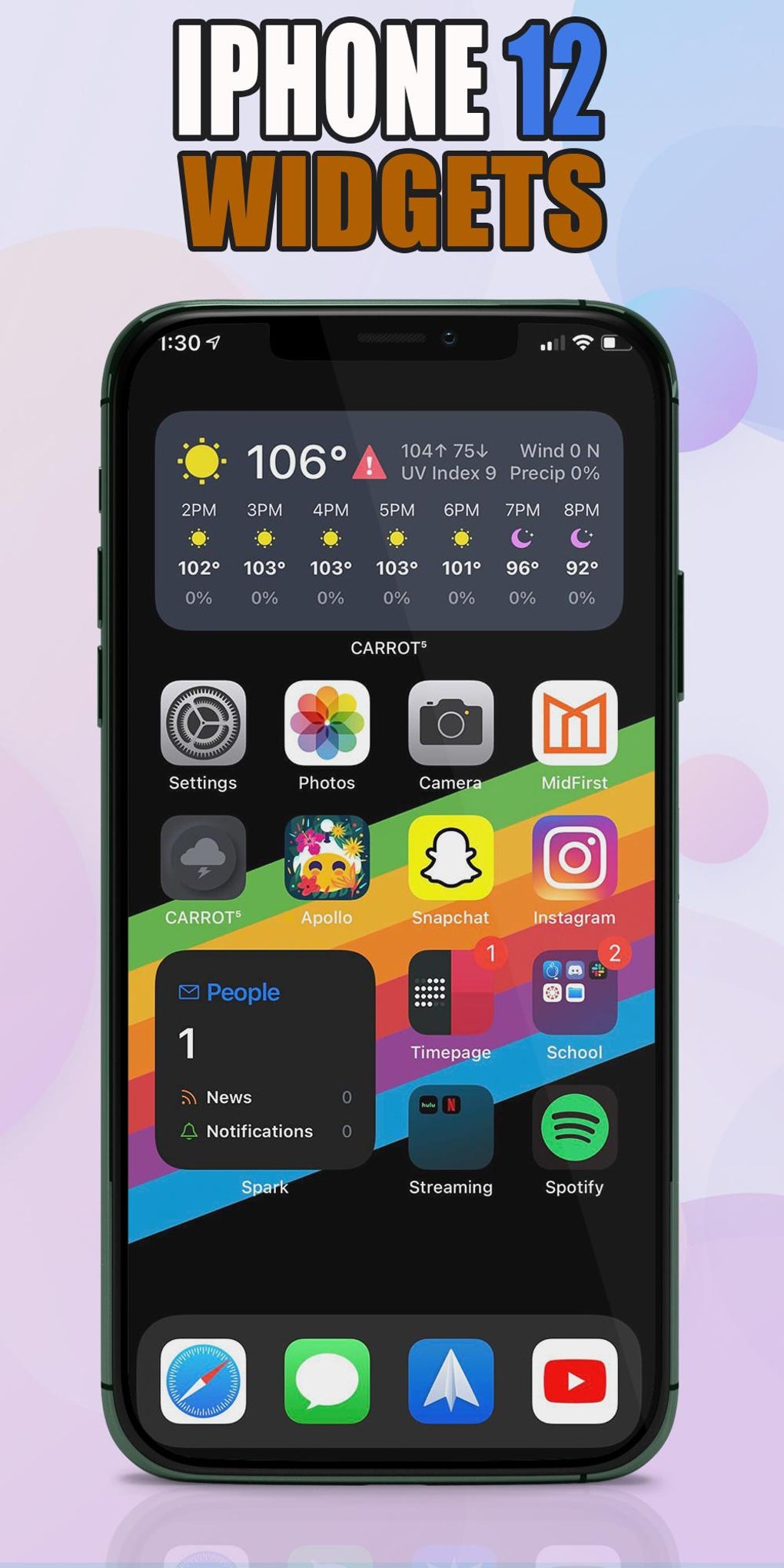 Android 용 Phone 12 Launcher theme for P APK - 다운로드