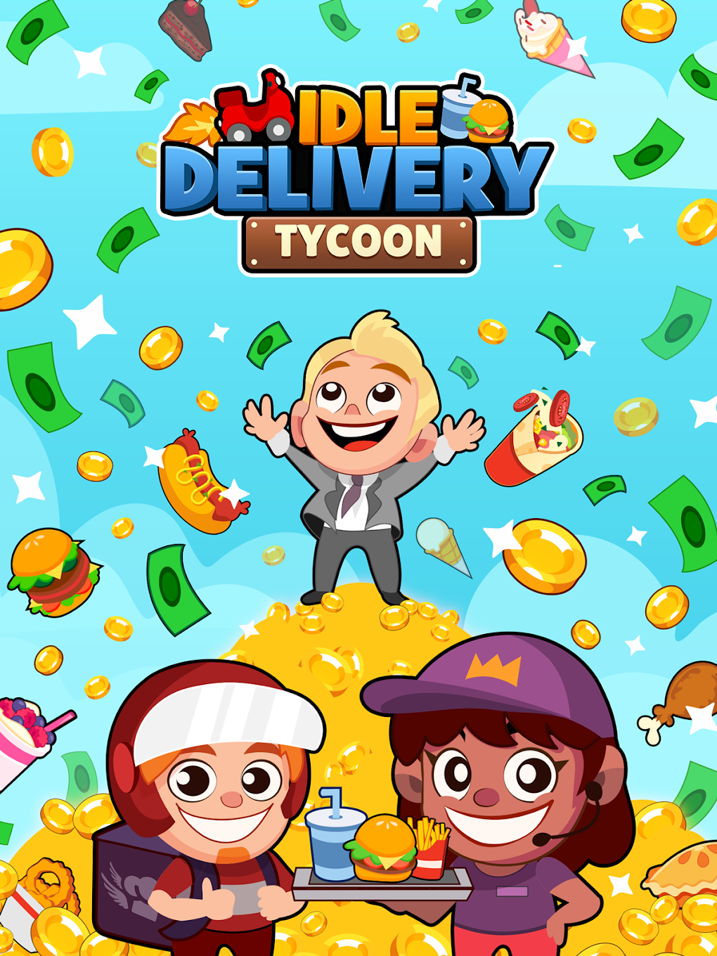 Android 용 Idle Delivery Tycoon - Merge APK - 다운로드