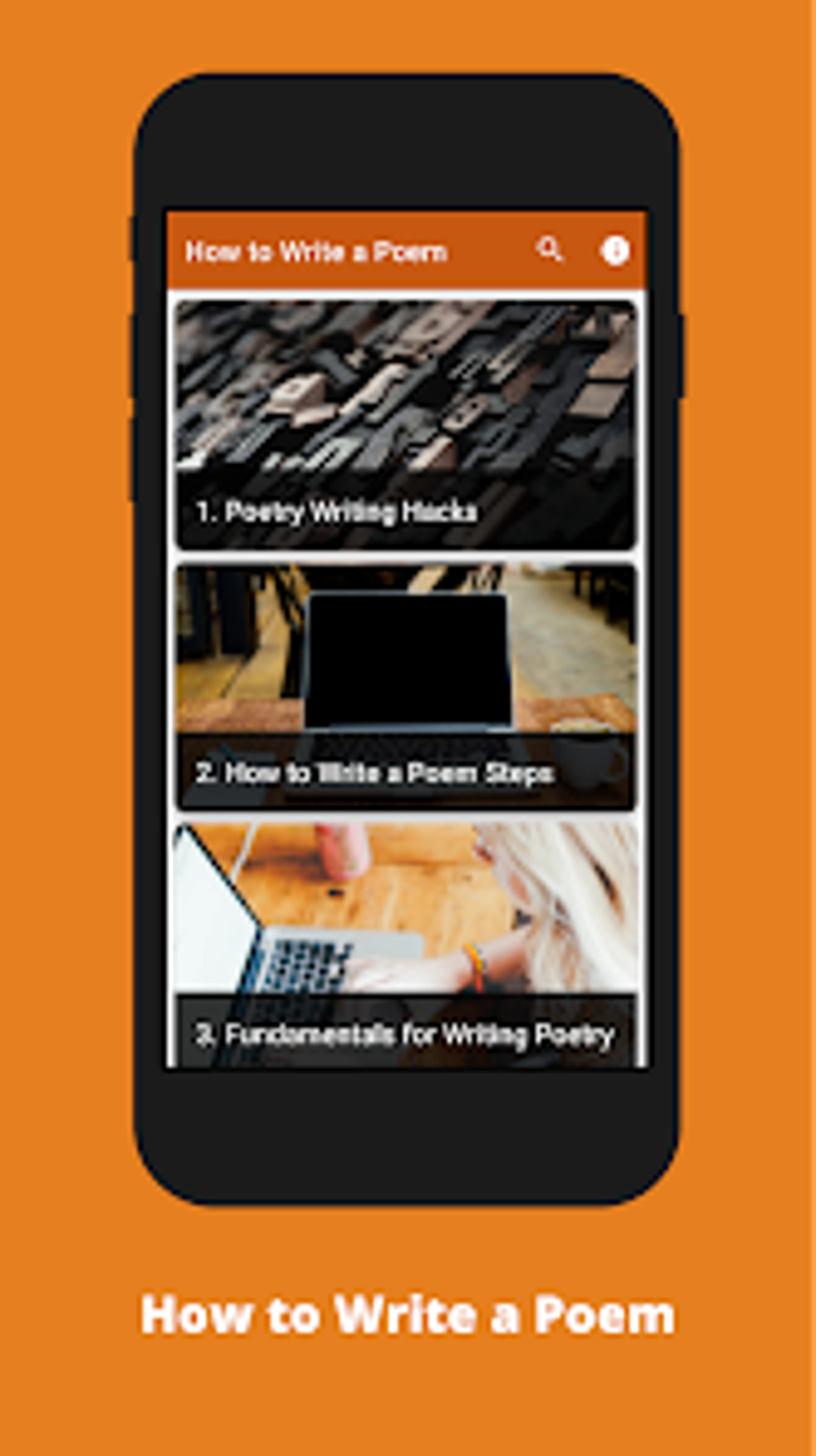 Write a Poem Tips for Android - Download Write a Poem Tips for Android - Download