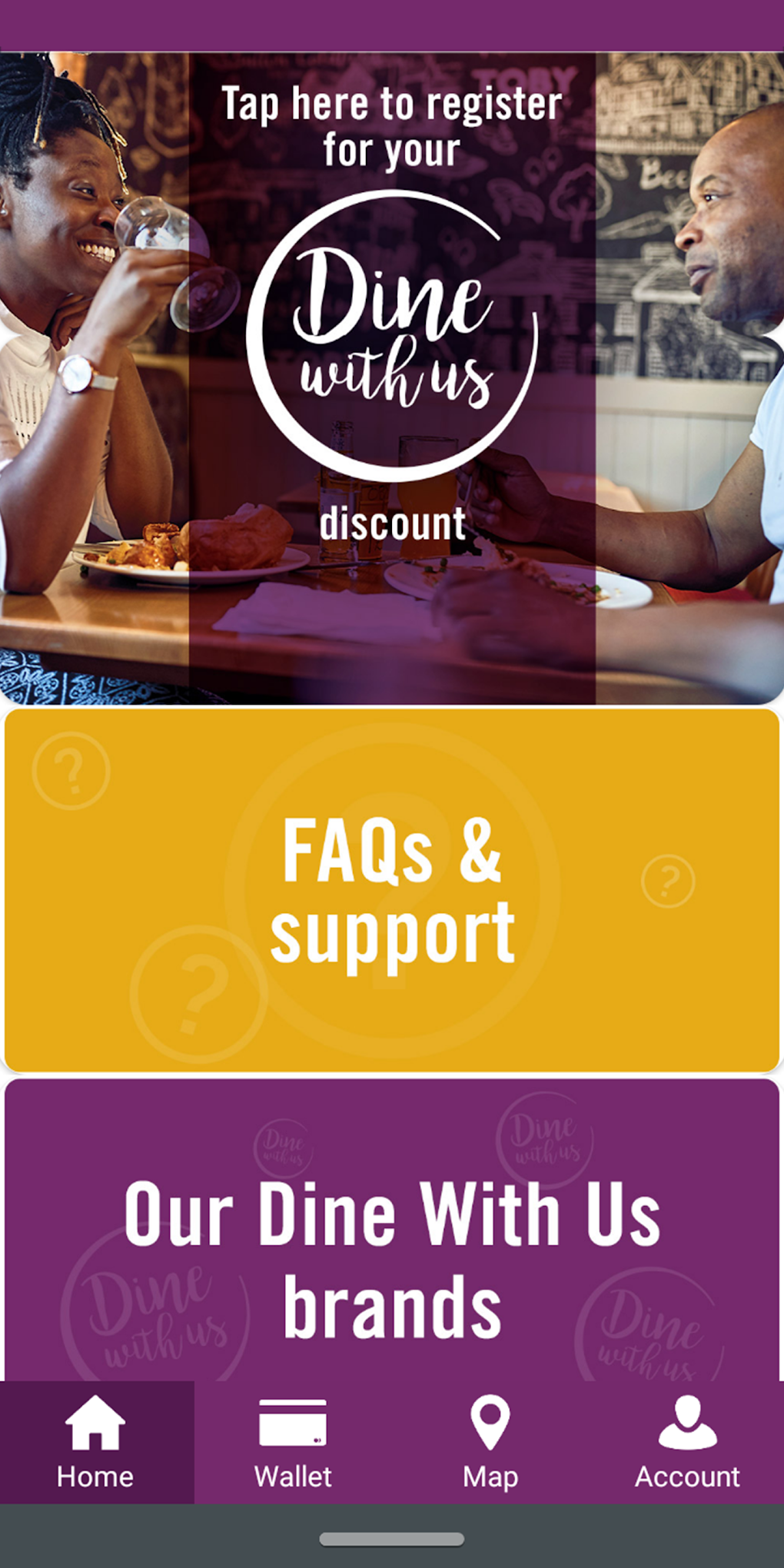 MB Dine With Us para Android - Descargar