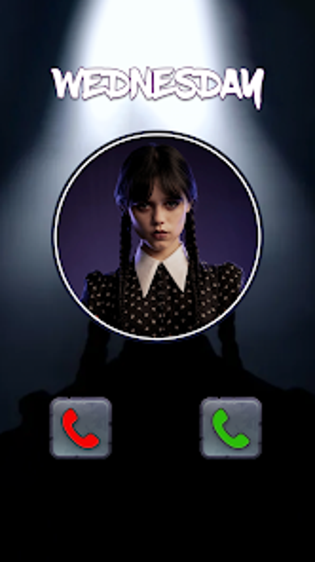 Wednesday Addams Fake Call für Android - Download