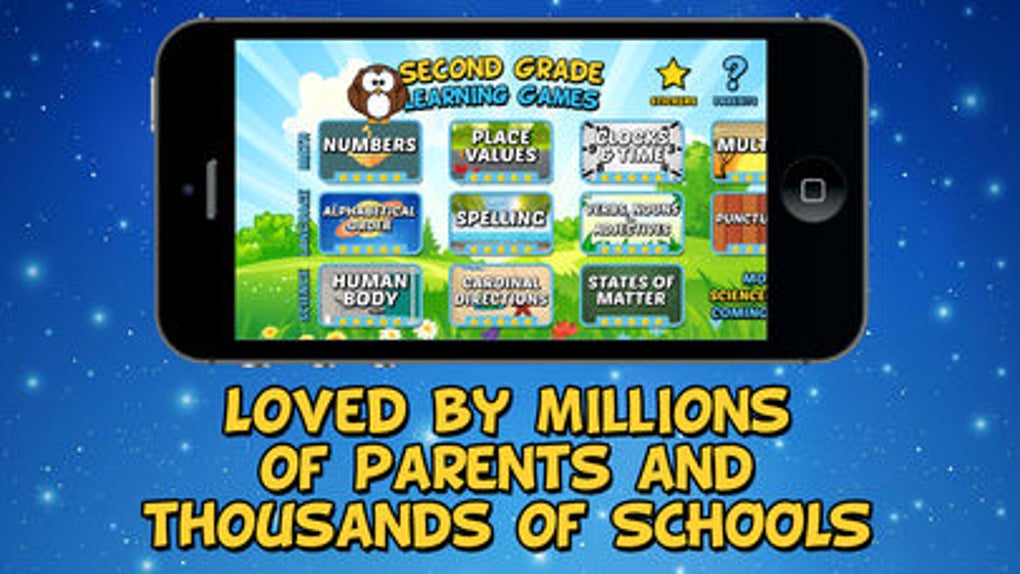 iPhone için Second Grade Learning Games SE - İndir