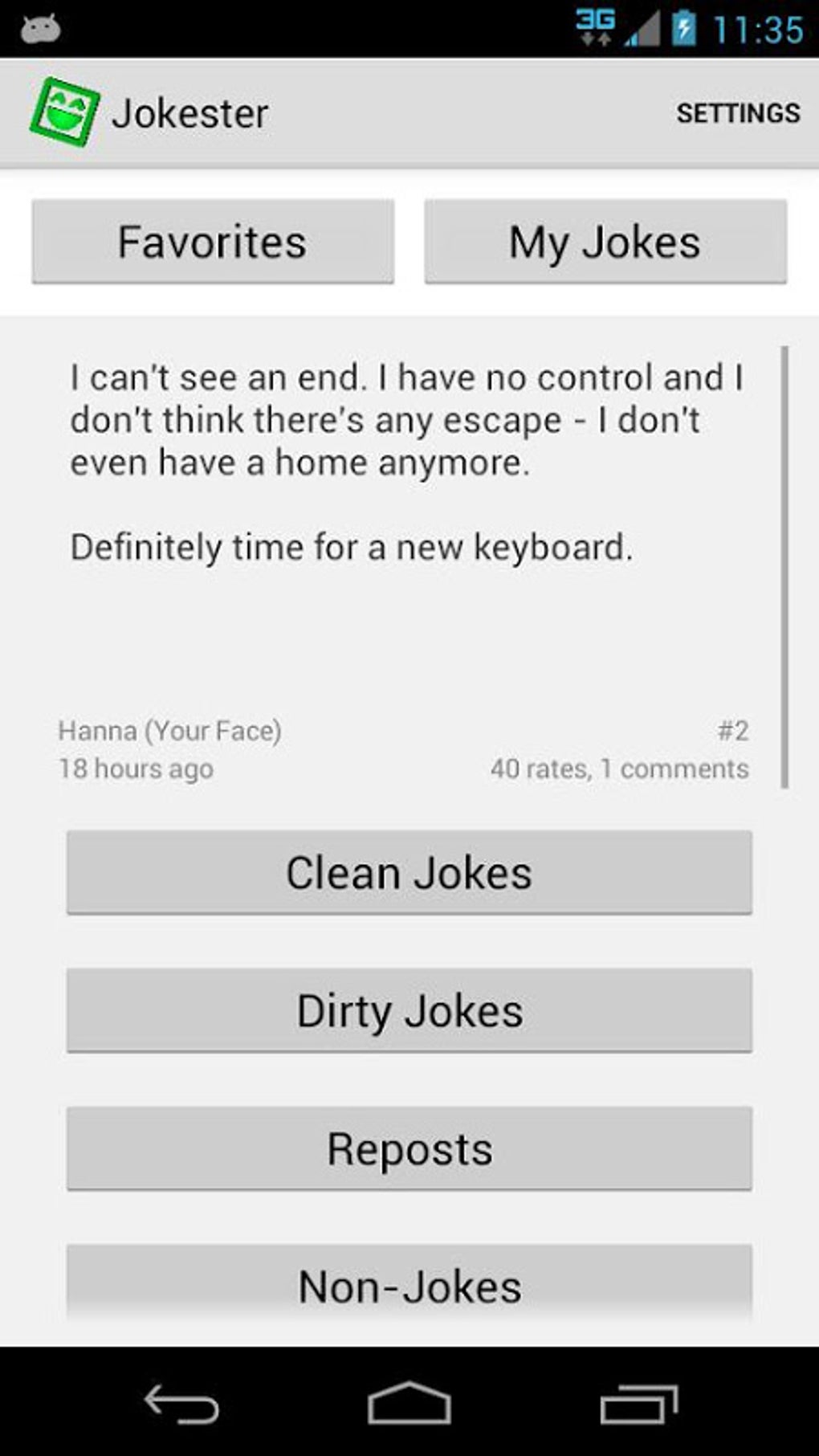 Jokester - Funny Jokes APK para Android - Descargar