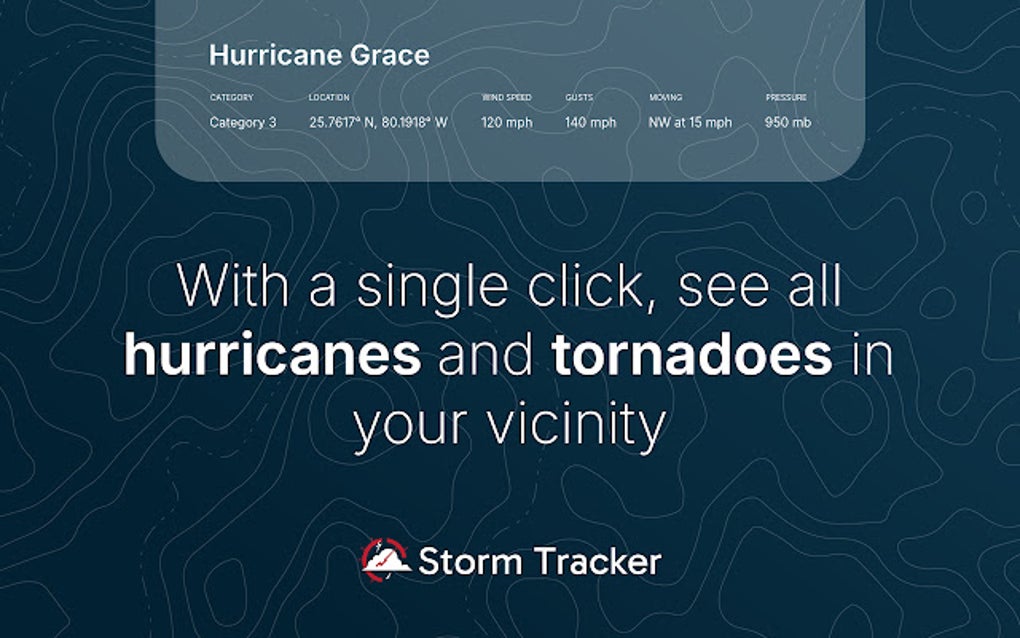 StormTracker: Hurricanes & Tornadoes Google Chrome 용 - 확장 프로그램 다운로드
