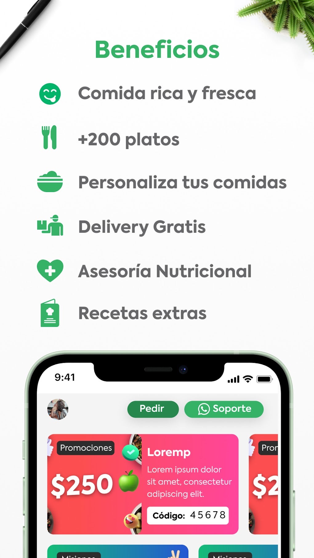 Manzana Verde Comida Saludable for Android - Download