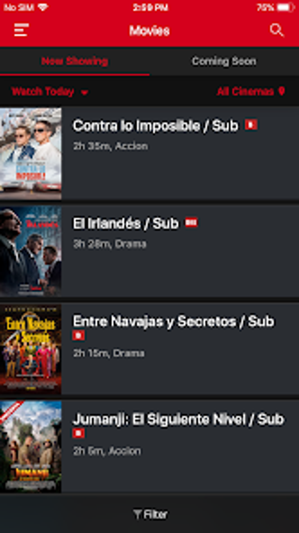EPIC Cinemas for Android - Download