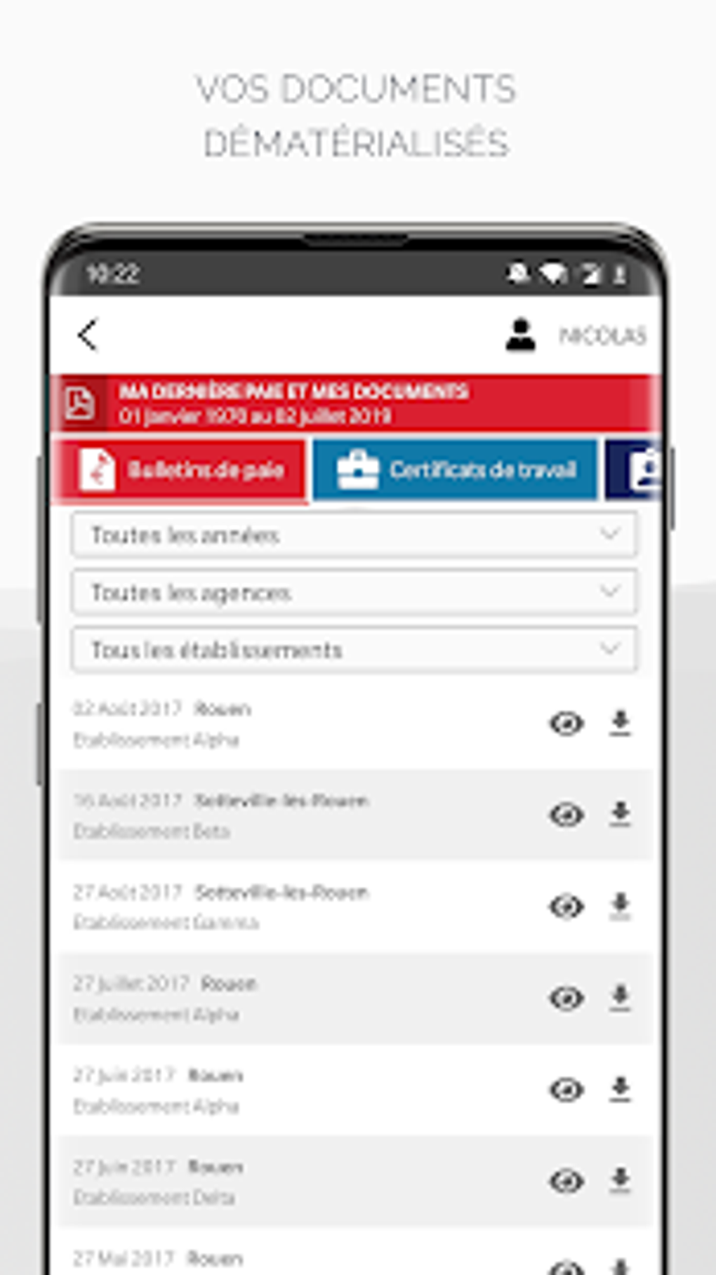 My-Crit - Votre espace Intérimaire APK pour Android - Télécharger