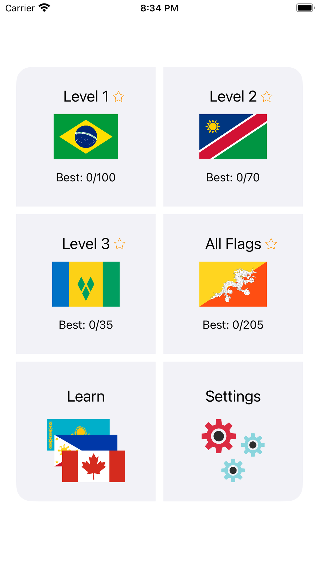 Flags and Countries for iPhone - Download
