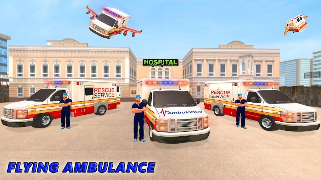 Flying Ambulance Rescue Game for Android - Download