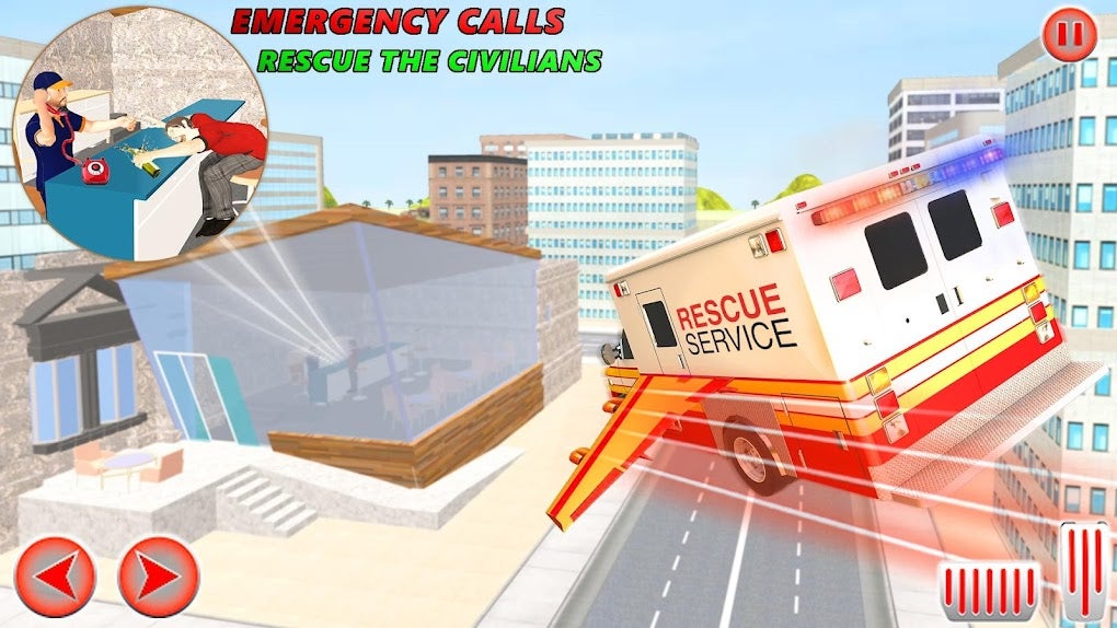 Flying Ambulance Rescue Game for Android - Download