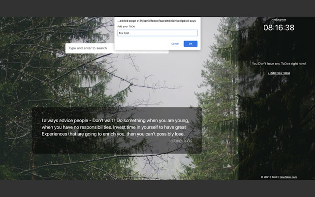 Fox Tab for Google Chrome - Extension Download