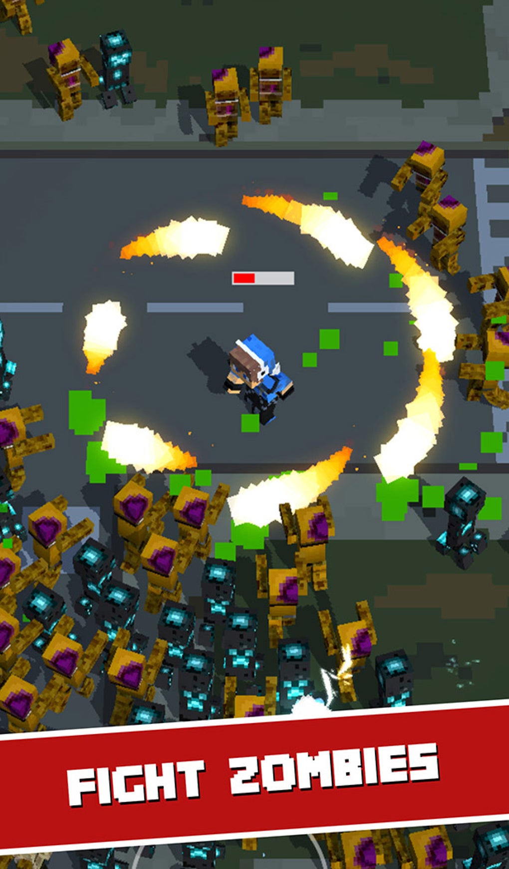 Craft School: Zombie Killer para Android - Descargar