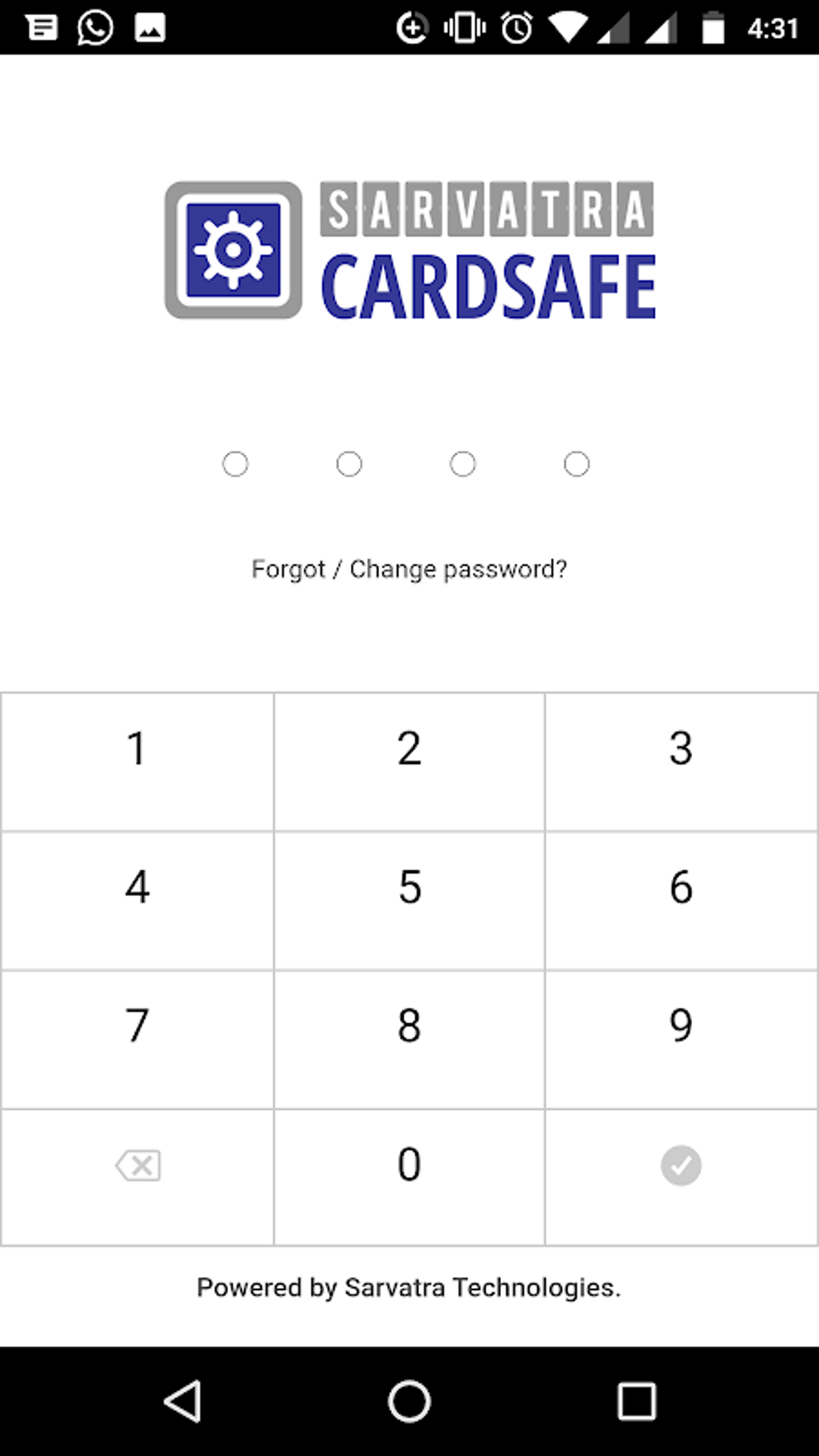 Sarvatra CardSafe APK for Android - Download