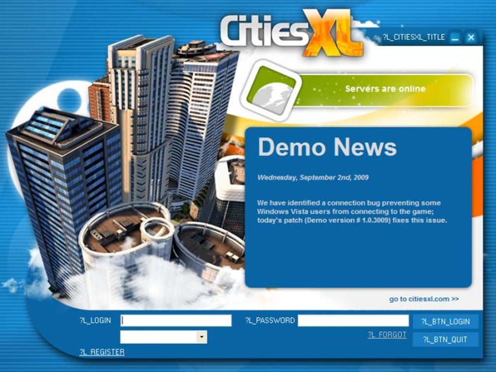 Cities XL - Télécharger