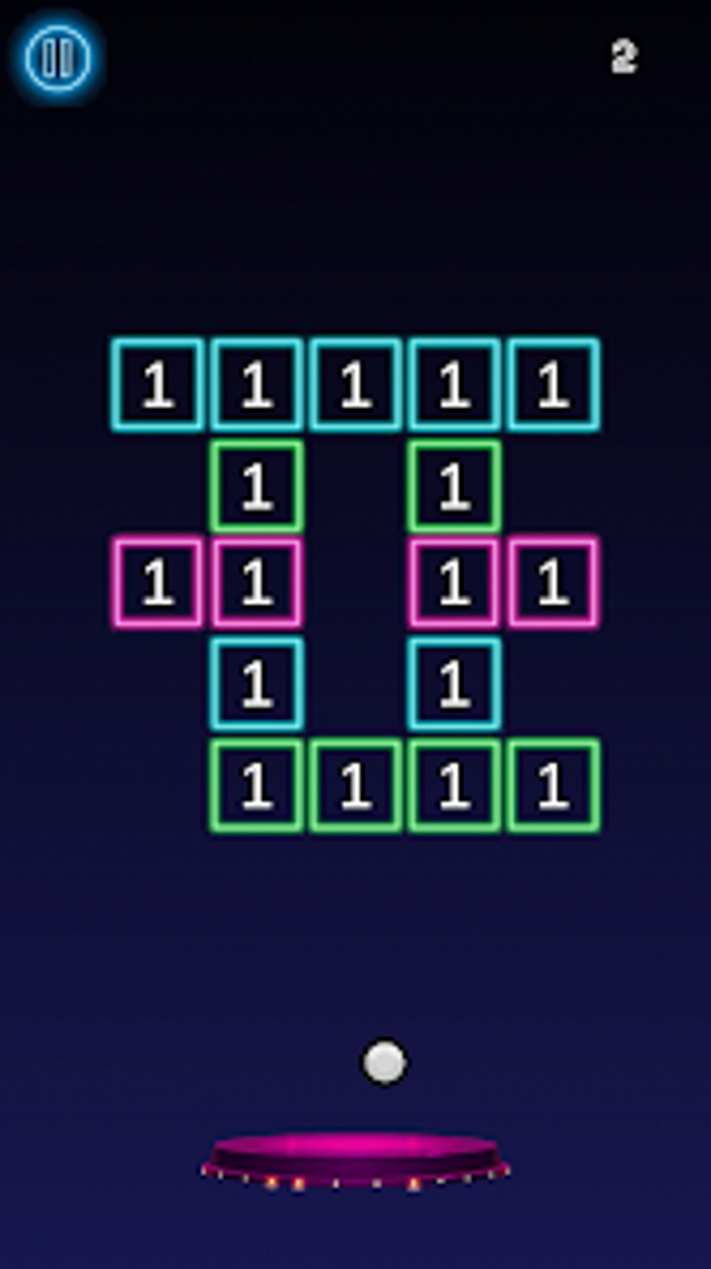 Neon Bricks - Bouncy Ball para Android - Descargar