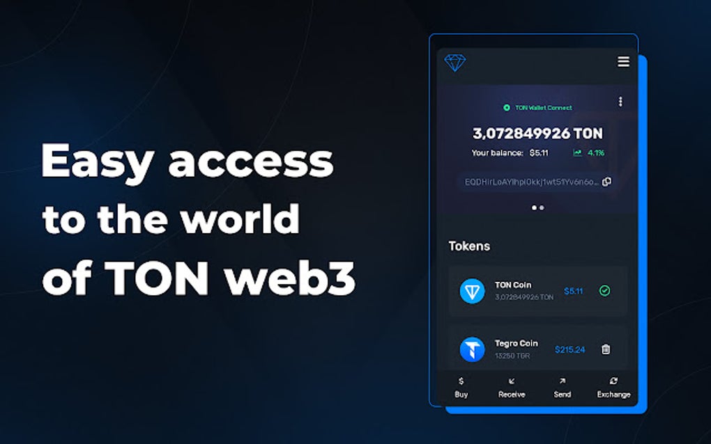 Uniton - TON (Toncoin) Wallet สำหรับ Google Chrome - ส่วนขยาย ดาวน์โหลด