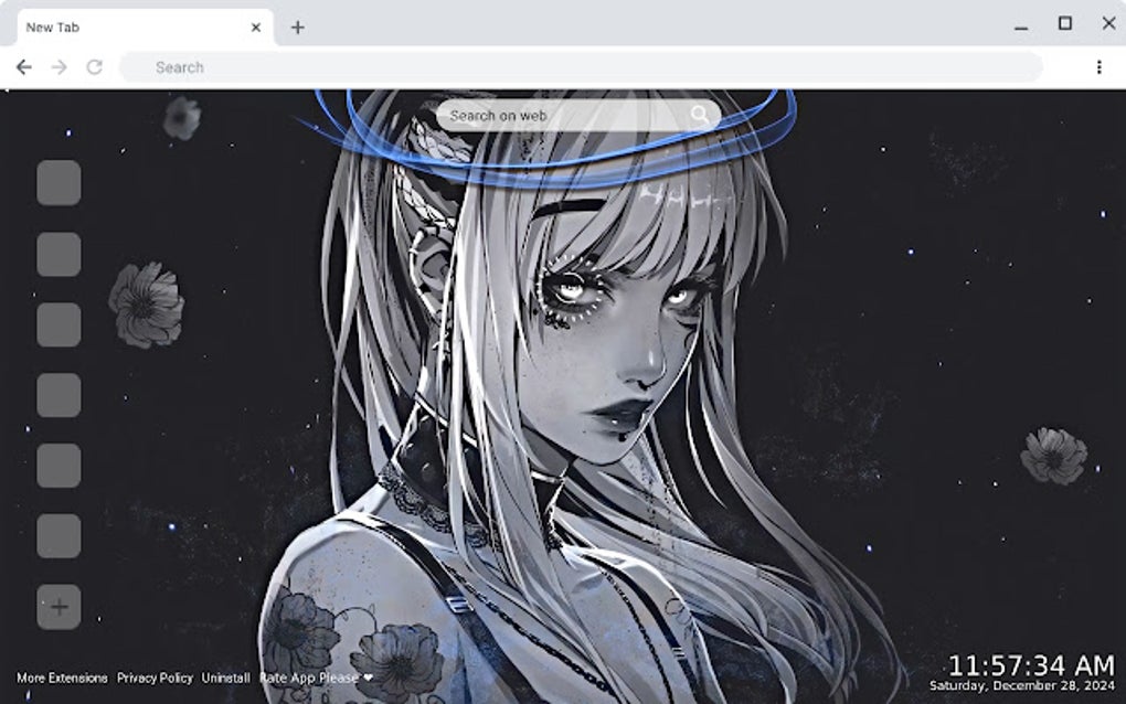 Glsswrks Kazemi Live Wallpaper para Google Chrome - Extensión Descargar