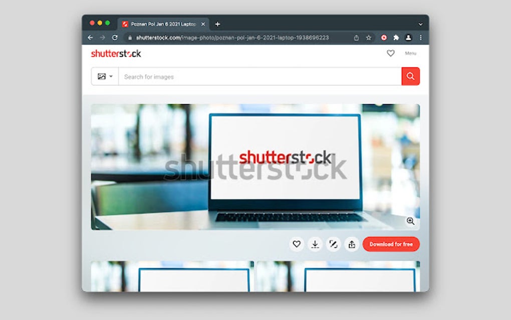 Shutterstock HQ Preview para Google Chrome - Extensión Descargar