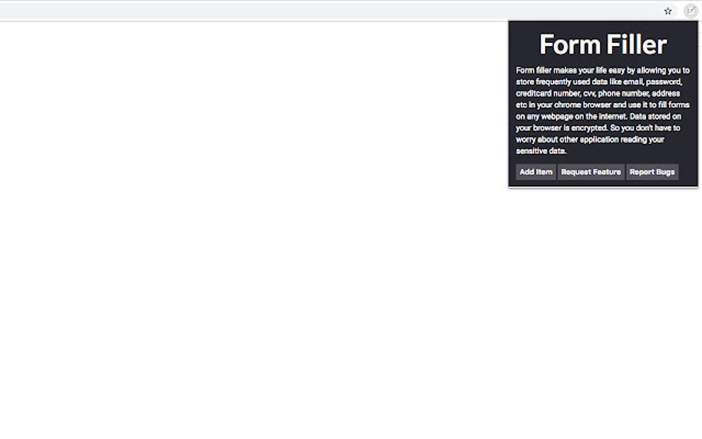 Form Filler Google Chrome 용 - 확장 프로그램 다운로드