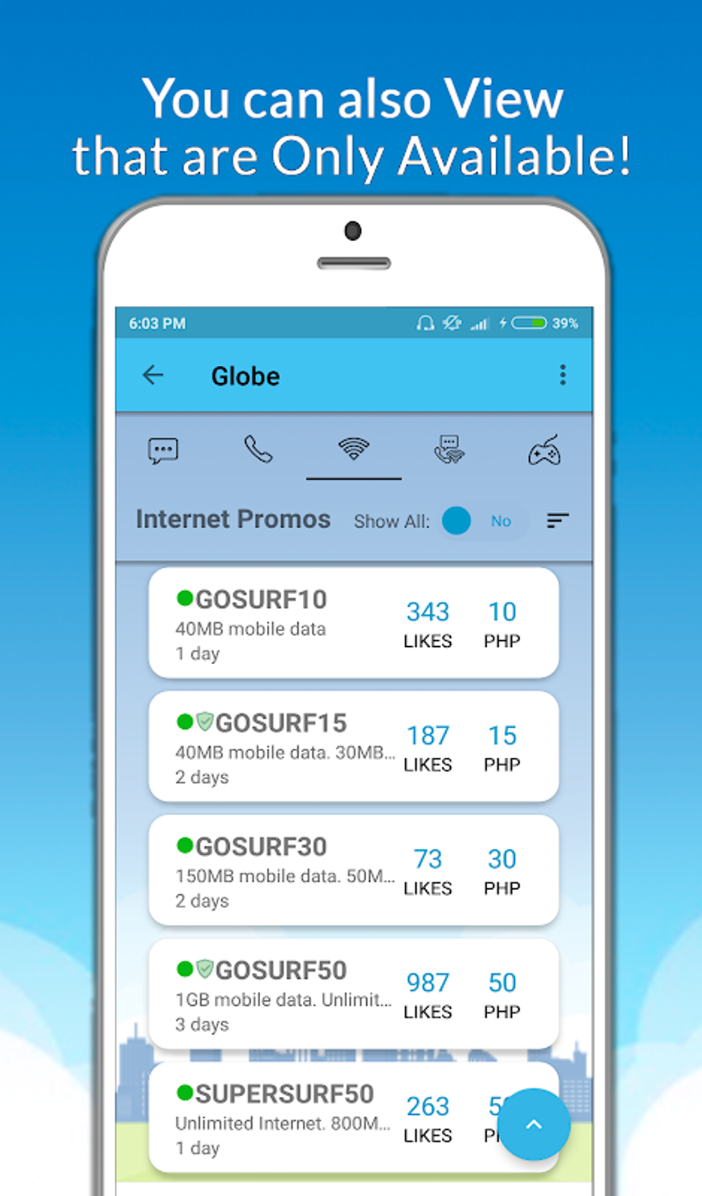 Load Promos Philippines (Sim Toolkit) APK สำหรับ Android - ดาวน์โหลด