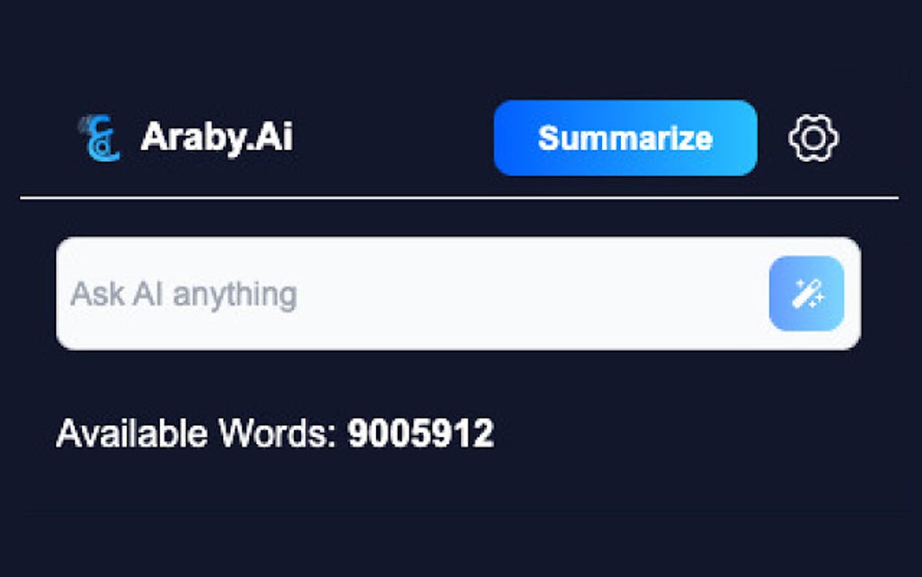 Araby.ai for Google Chrome - Extension Download