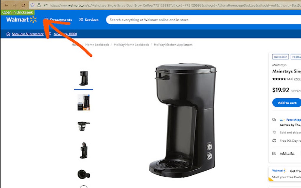 Brickseek for Google Chrome - Extension Download