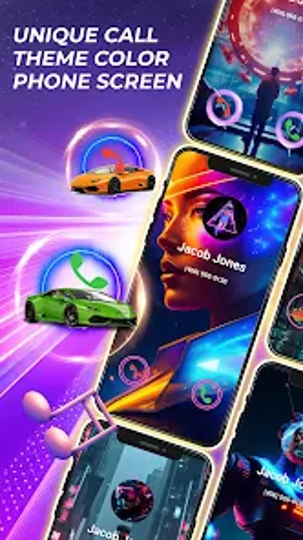 Color Call Theme Call Screen para Android - Descargar