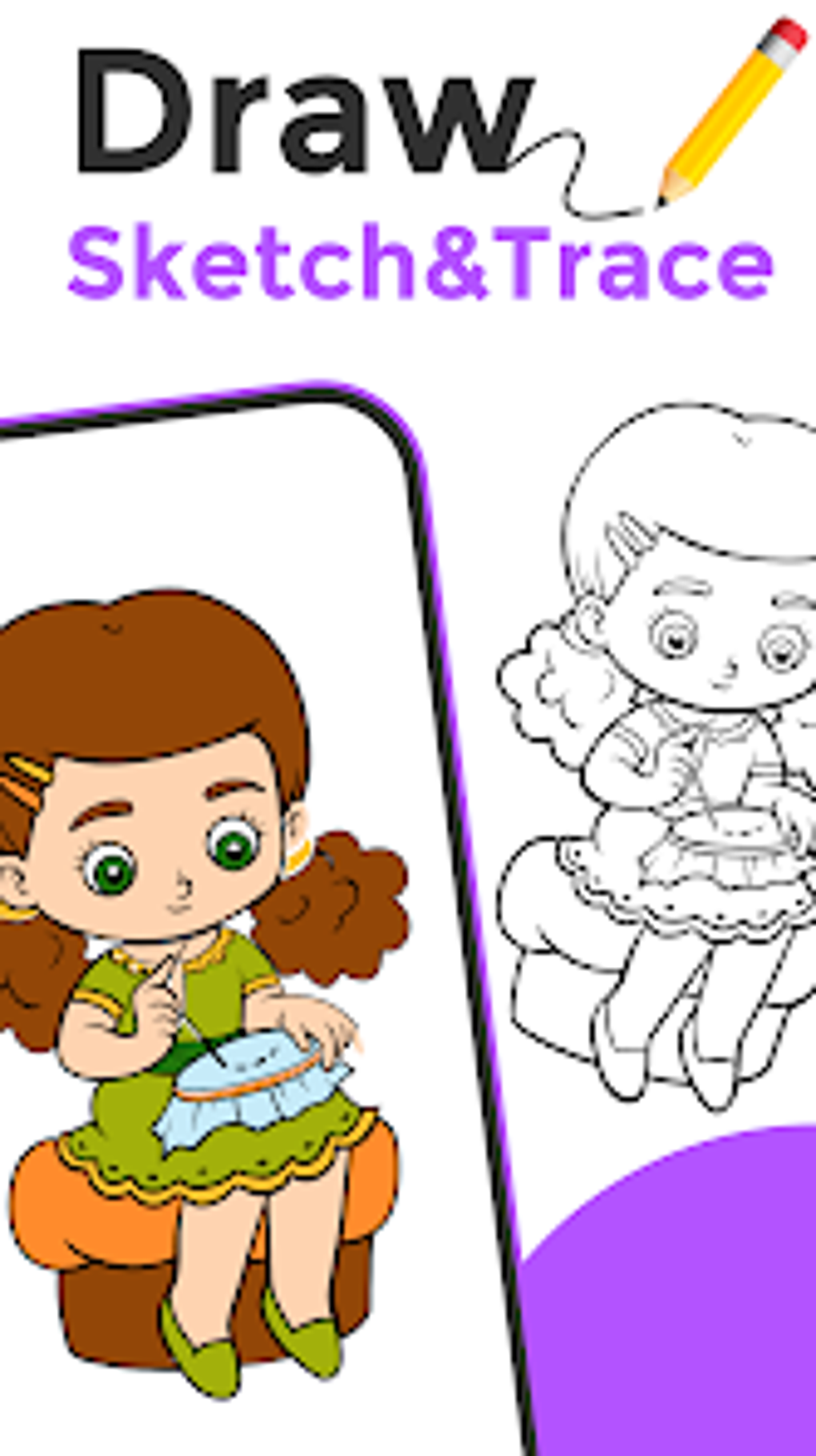 Draw Sketch Trace cho Android - Tải về