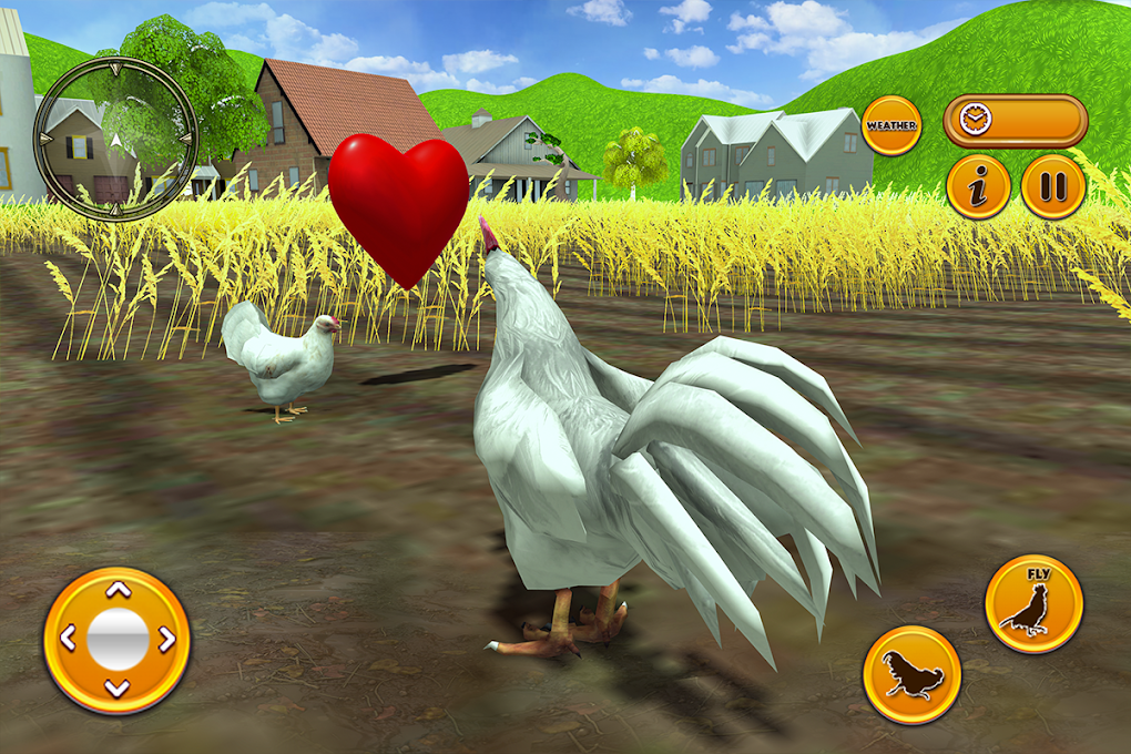 Talking Rooster: Chicken Games for Android - Download