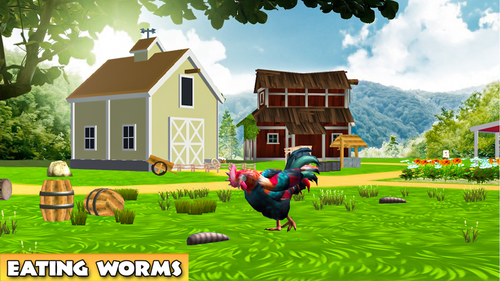 Talking Rooster: Chicken Games para Android - Descargar
