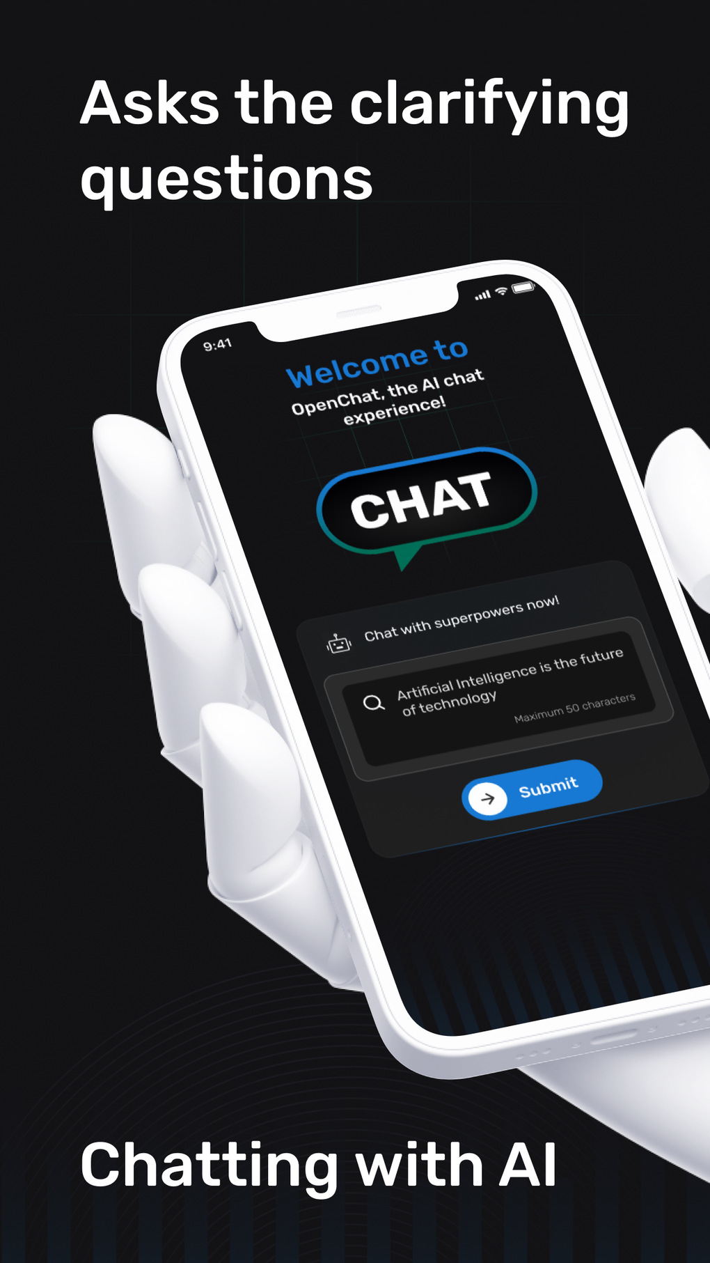 Iphone 용 Openchat Ai Chatbot 다운로드