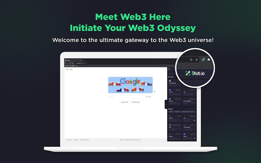 3hub.io | Meet Web3 Here for Google Chrome - Extension Download