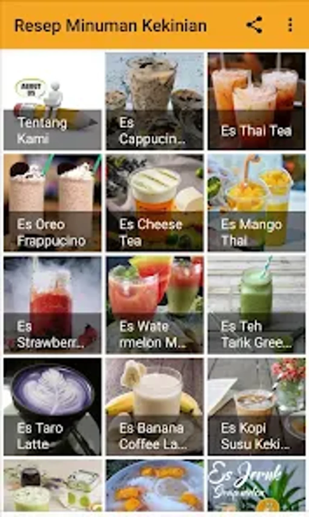 Resep Minuman Kekinian Untuk U for Android - Download