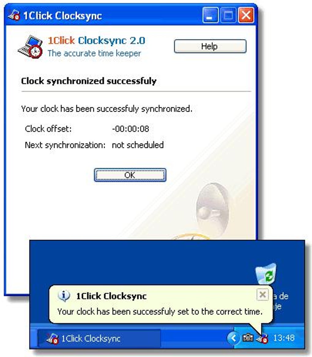 1Click Clocksync - Descargar