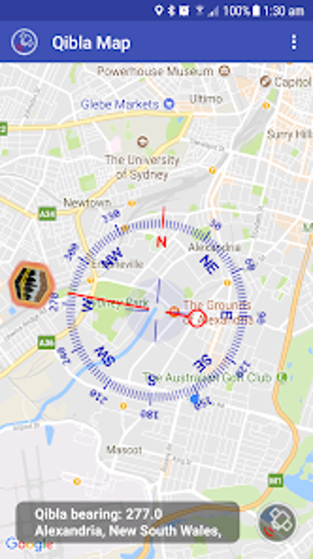 Qibla Map para Android - Descargar