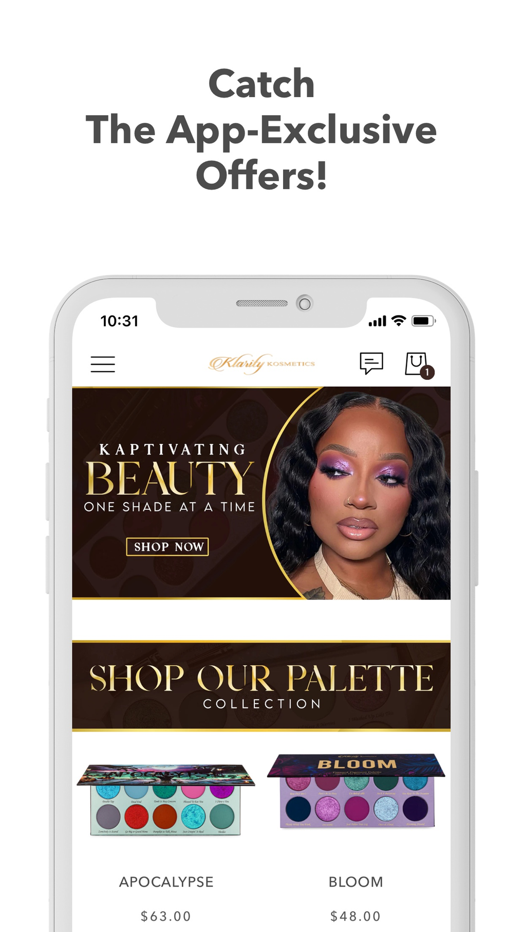 Klarity Kosmetics for iPhone - Download