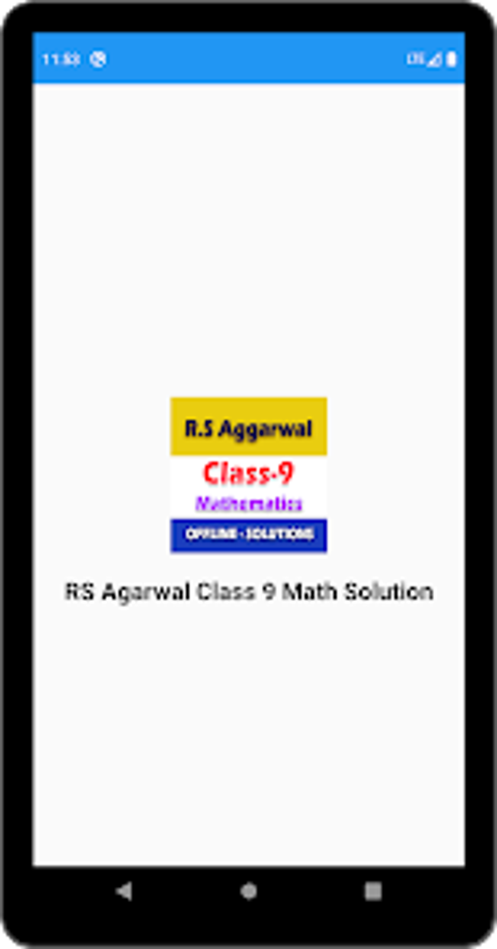 RS Aggarwal Class 9 Math Solut per Android - Download
