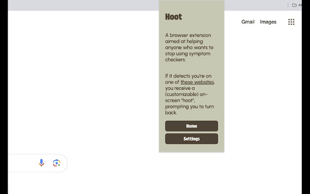 Hoot per Google Chrome - Estensione Download
