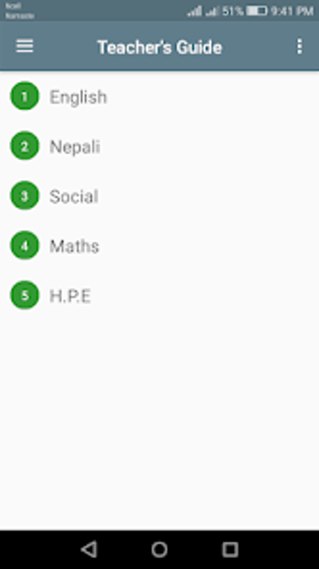Class 10 Teachers Guide per Android - Download